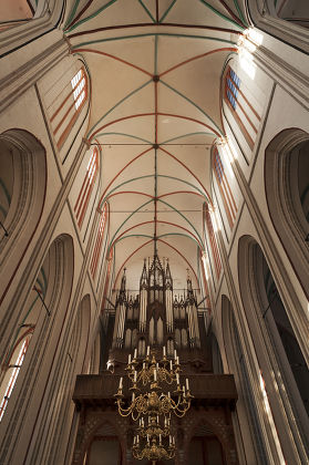 Gothic Vault Early 13th Century Above Editorial Stock Photo - Stock ...