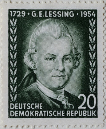 Gotthold Ephraim Lessing German Writer Philosopher Editorial Stock ...