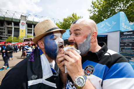 Bath Fans Soak Pre Match Atmosphere Editorial Stock Photo - Stock Image ...
