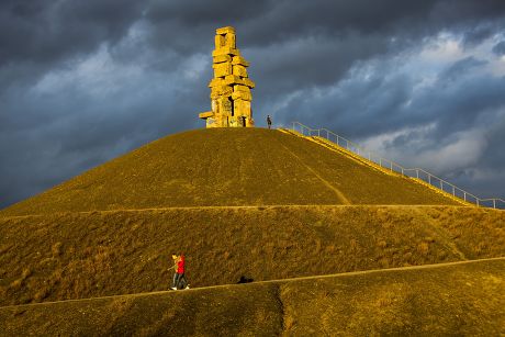 Halde Rheinelbe Ladder Heaven Sculpture Former Editorial Stock Photo ...
