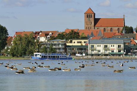 City Harbour Waren Der Muritz Lake Editorial Stock Photo - Stock Image ...