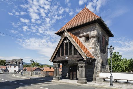 Bridge Keepers House Knights Marx Bridge Editorial Stock Photo - Stock ...