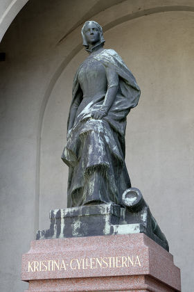 Statue Christina Gyllenstierna Kristina Nilsdotter Slottet Editorial ...
