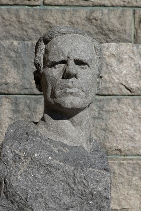 Bust Gustav Sandberg Sculptor City Hall Editorial Stock Photo - Stock ...