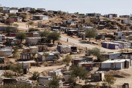 Shacks Shantytown Township Katutura Windhoek Namibia Editorial Stock ...