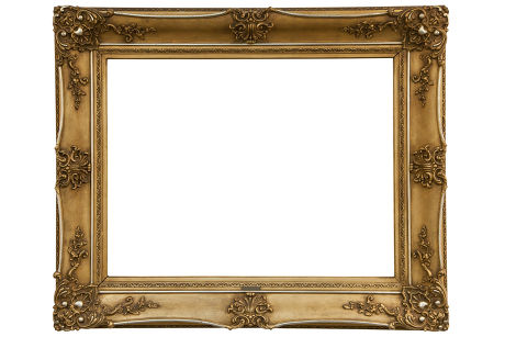 Gilded Picture Frame Editorial Stock Photo - Stock Image | Shutterstock