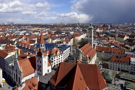 View Over Historic Centre Old City Editorial Stock Photo - Stock Image ...
