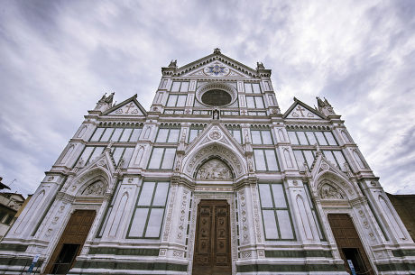 Basilica Di Santa Croce Church Santa Editorial Stock Photo - Stock ...