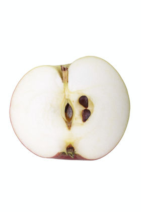 Apple Variety Lusatian Clove Apple Cut Editorial Stock Photo - Stock ...