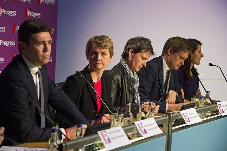 Yvette Cooper Caroline Flint Pose Photograph Editorial Stock Photo ...