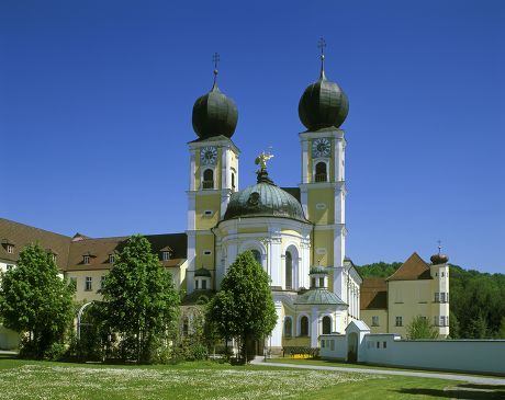 Monastery Church St Michael Benediktinerabtei Metten Editorial Stock ...