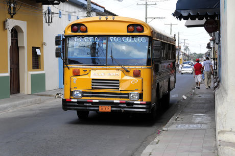 Express Bus Leon Nicaragua Central America Editorial Stock Photo ...