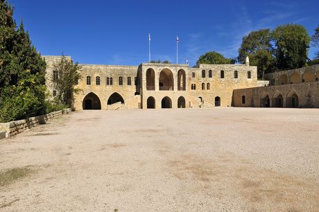 Historic Beit Eddine Beiteddine Palace Emir Editorial Stock Photo ...