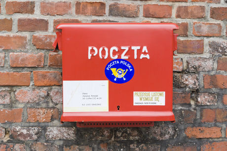 Postbox Letterbox Zamek Krolewski Na Wawelu Editorial Stock Photo ...