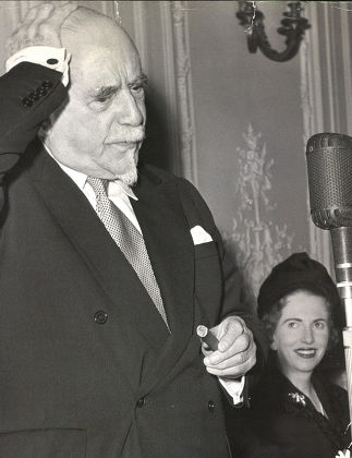 Sir Thomas Beecham English Conductor His Editorial Stock Photo - Stock ...