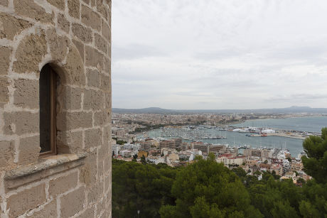 View Bellver Castle Castell De Bellver Editorial Stock Photo - Stock ...