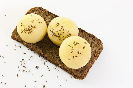 Traditional Food Frankfurt German Hand Cheese Editorial Stock Photo ...