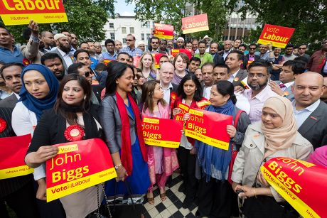 Labour Party rally in Tower Hamlets, London, Britain - 06 Jun 2015 ...