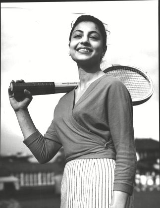 Soraya Rafat Actress Lawn Tennis Tournament Editorial Stock Photo ...