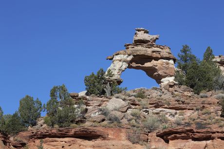 Eagle Gate Arch Kanab Utah Usa Editorial Stock Photo - Stock Image ...