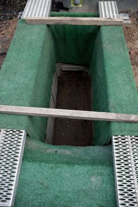 Open Grave Cemetery Editorial Stock Photo - Stock Image | Shutterstock