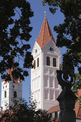 Minster St Castulus Moosburg Upper Bavaria Editorial Stock Photo ...