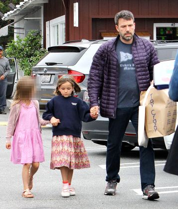 Ben Affleck Seraphina Affleck Friend Editorial Stock Photo - Stock ...