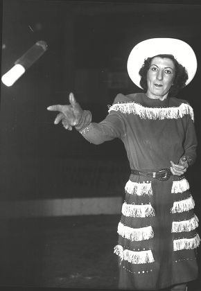 Judy Cody Circus Knife Throwing Act Editorial Stock Photo - Stock Image ...