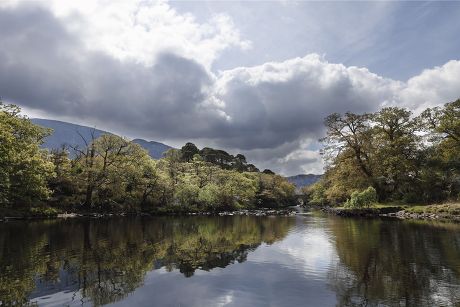 Meeting Waters Old Weir Bridge Killarney Editorial Stock Photo - Stock ...