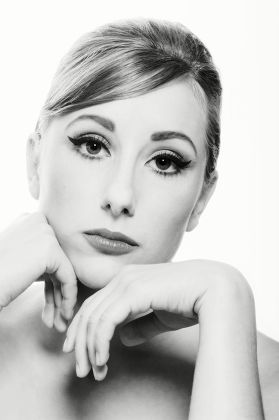 Model Released Women 60s Look Editorial Stock Photo - Stock Image ...