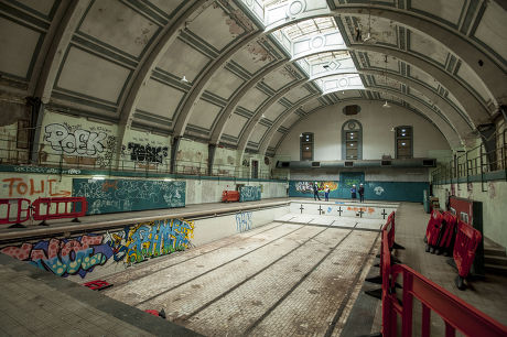 Interior Haggerston Baths Editorial Stock Photo - Stock Image ...
