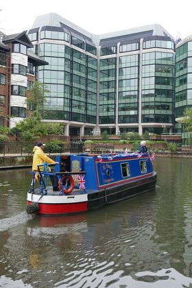 Canal Boats Barges Waterfest Editorial Stock Photo - Stock Image ...
