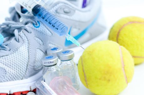 Doping Sport Hypodermic Syringe Test Phials Editorial Stock Photo ...