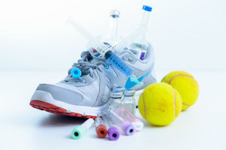 Doping Sport Hypodermic Syringe Test Phials Editorial Stock Photo ...