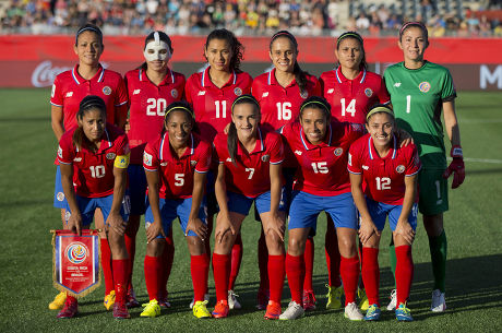 Players Costa Rica Line Group Photos Editorial Stock Photo - Stock ...