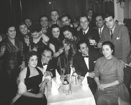 Party Members Italian Opera Company Appearing Editorial Stock Photo ...
