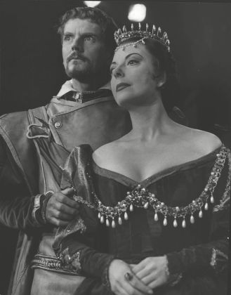 Robert Eddison Pauline Jameson Edinburgh Festival Editorial Stock Photo ...