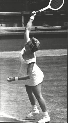 Darlene Hard Tennis Player Action Wimbledon Editorial Stock Photo ...