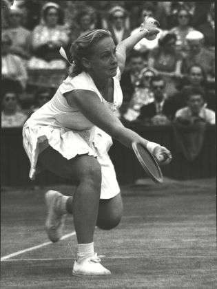 Darlene Hard Semifinal Match Wimbledon Against Editorial Stock Photo ...