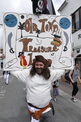 Harry Paye Pirate Parade Through Old Editorial Stock Photo - Stock ...