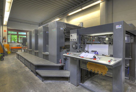 Heidelberg Speedmaster Printing Press Feeder Printing Editorial Stock ...