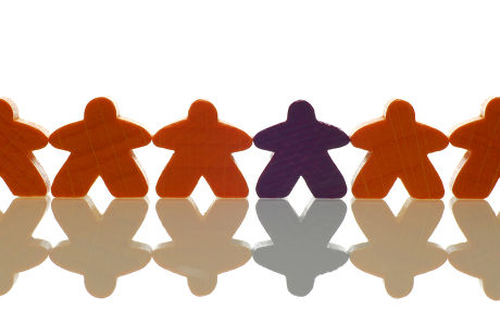 Game Marker Figure Amidst Row Other Editorial Stock Photo - Stock Image ...