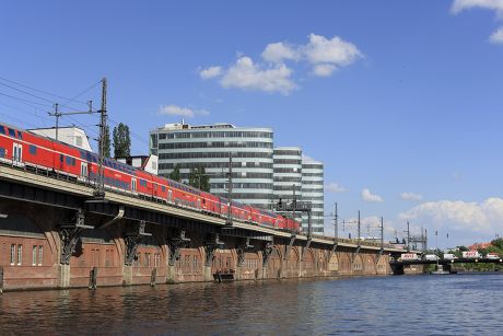 Regional Express Train Travelling On Rapidtransit Editorial Stock Photo ...