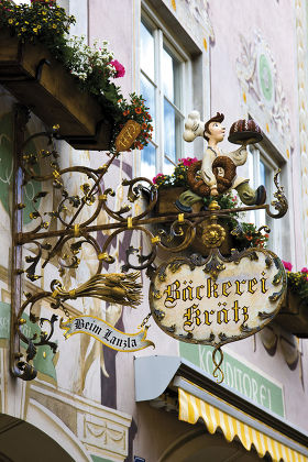 Shop Sign Advertising Bakery Garmischpatenkirchen Werdenfelser ...