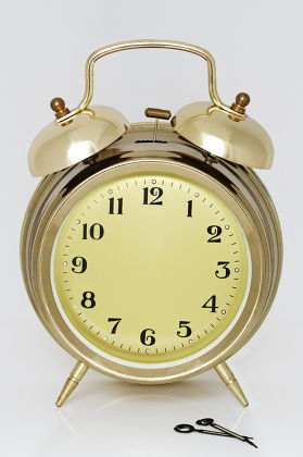 Alarm Clock Without Hands Editorial Stock Photo - Stock Image ...