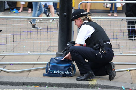 Unattended Bag Causes Security Scare Editorial Stock Photo - Stock ...