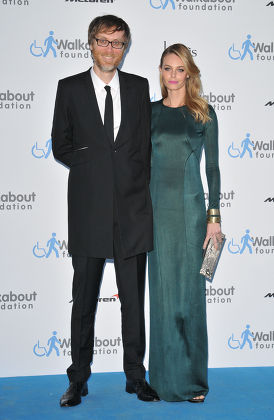 Stephen Merchant Girlfriend Christine Marzano Editorial Stock Photo ...