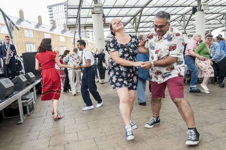 Members Public Dancing Swing East Jump Editorial Stock Photo - Stock ...