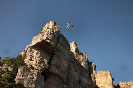 Slackliner Editorial Stock Photo - Stock Image | Shutterstock