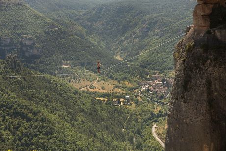 Slackliner Editorial Stock Photo - Stock Image | Shutterstock